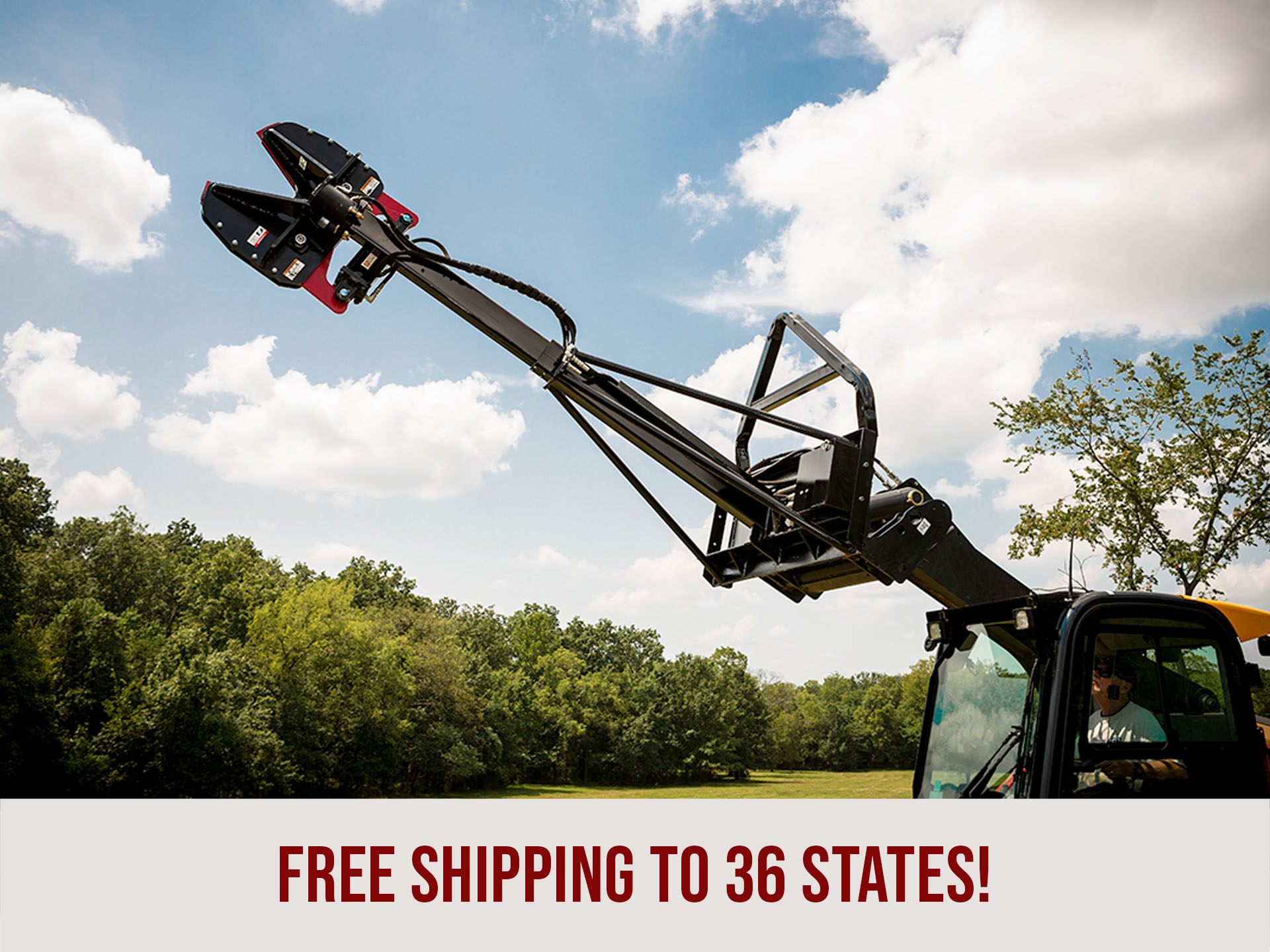 Precision Manufacturing HyReach Clipper - Good Works Tractors