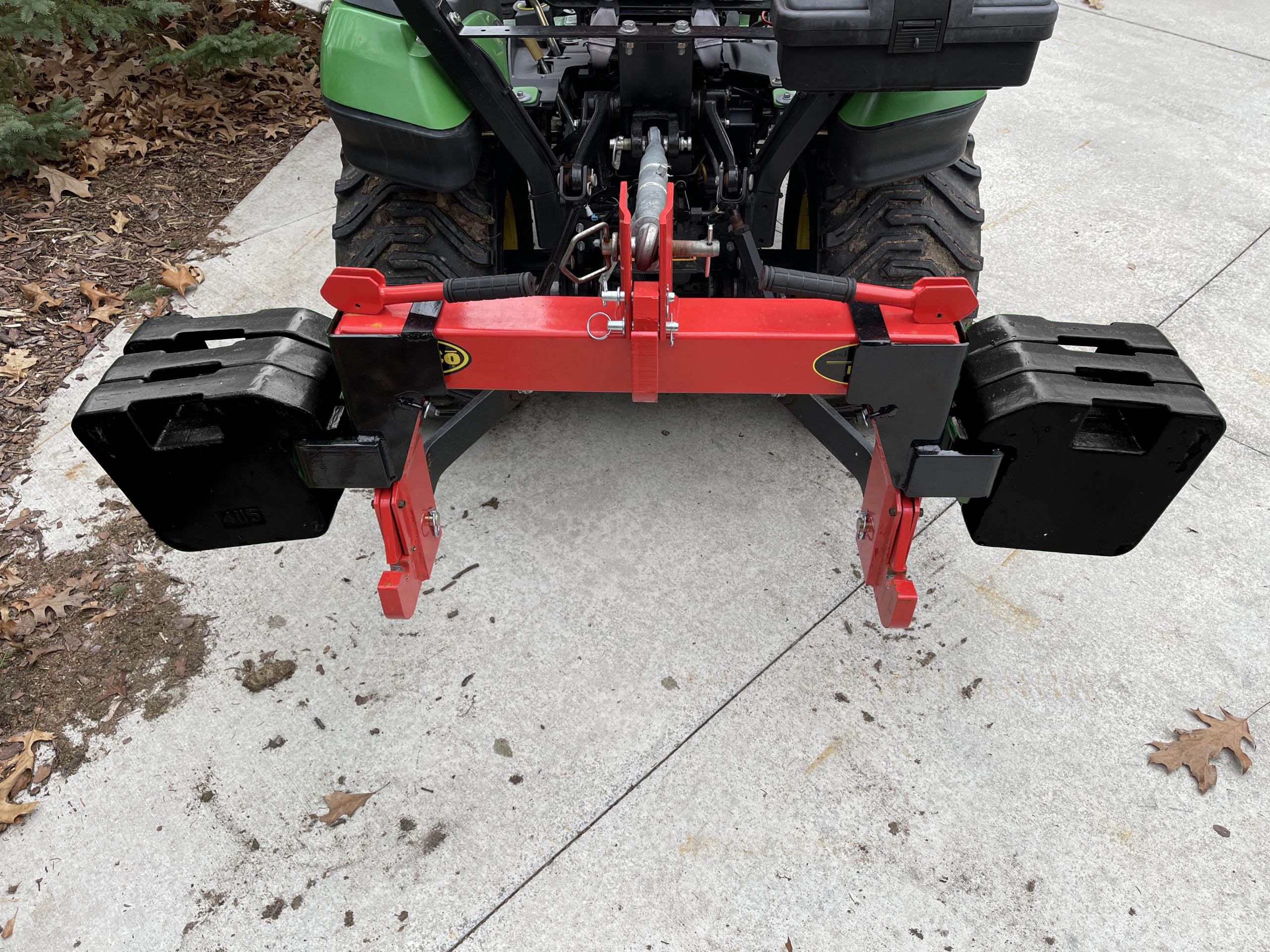 Counterweight for Tractors - GWT Hitch Hangers Bundle