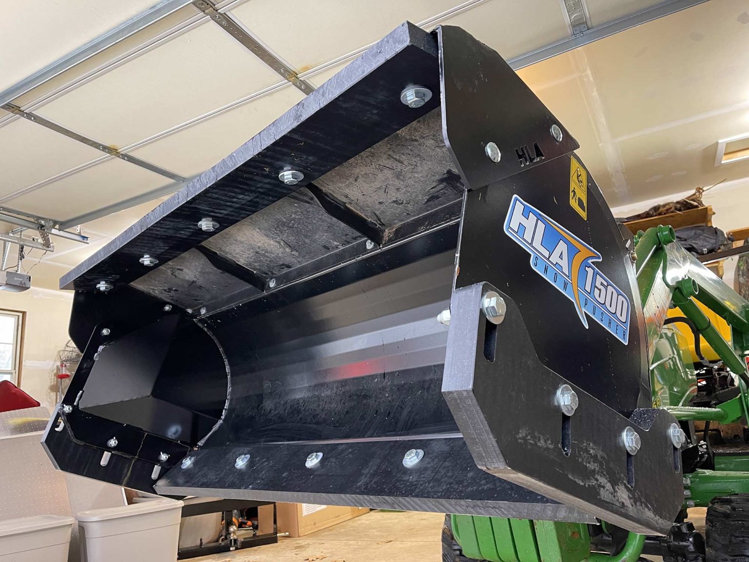 Snow Pushers for Compact Tractors | HLA 1500 Series