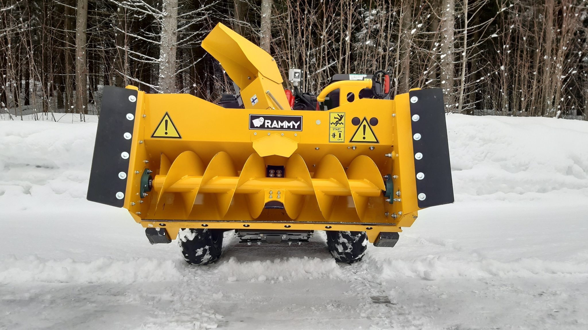 Buy Snow Blower for ATVs and UTVs by Rammy - Good Works Tractors