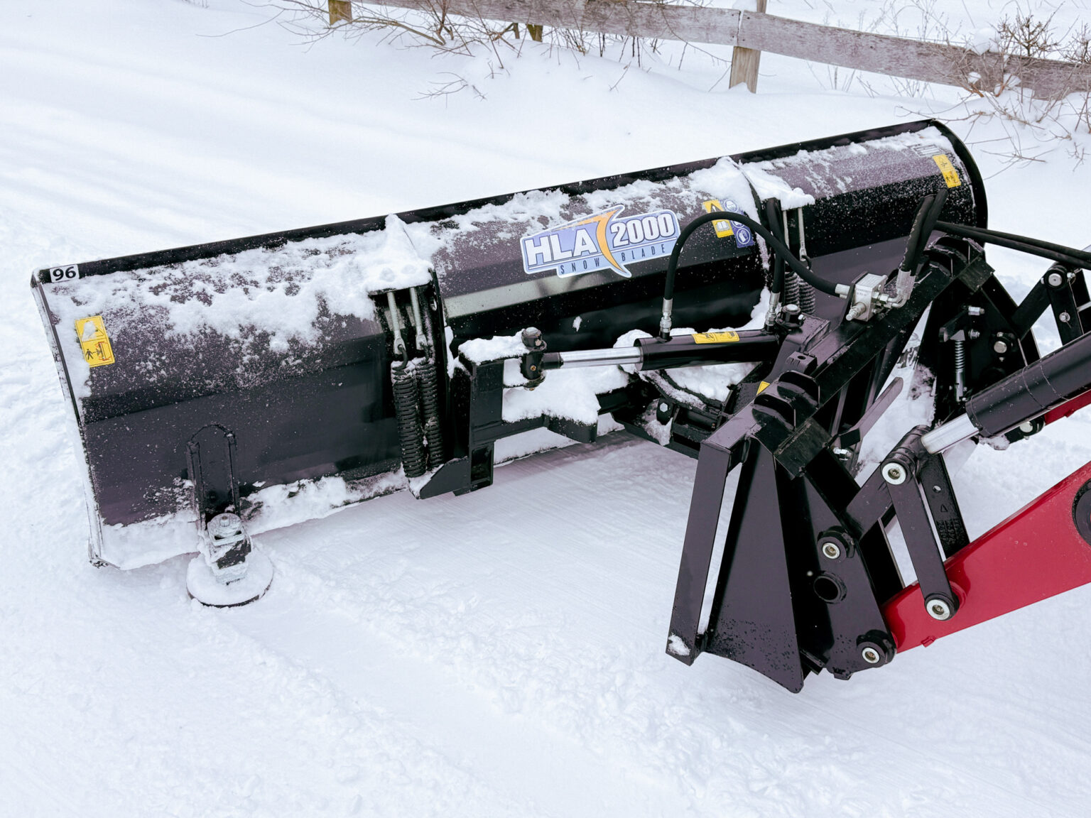 8 ft Snow Plow for Tractors | HLA 2000 SnowBlade
