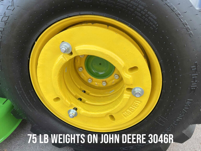 Wheel Weights for Tractors | John Deere, Kubota, & Kioti