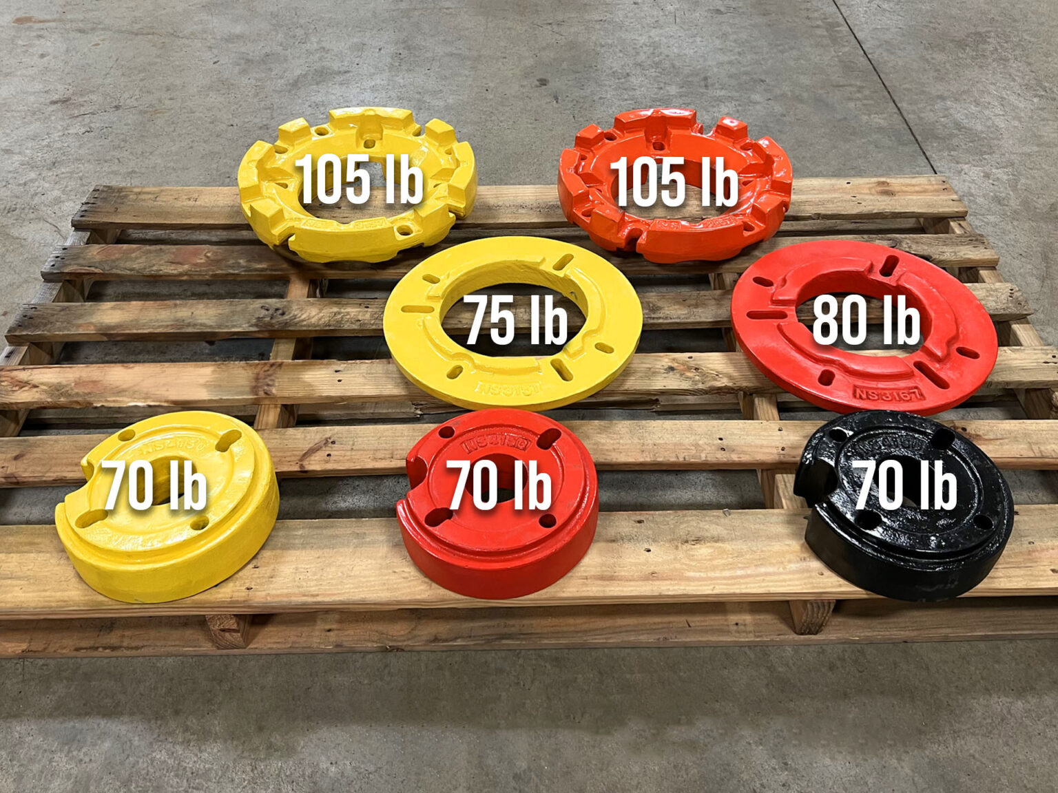Wheel Weights for Tractors | John Deere, Kubota, & Kioti