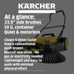 Karcher S6 Twin Push Floor Sweeper - Good Works Tractors
