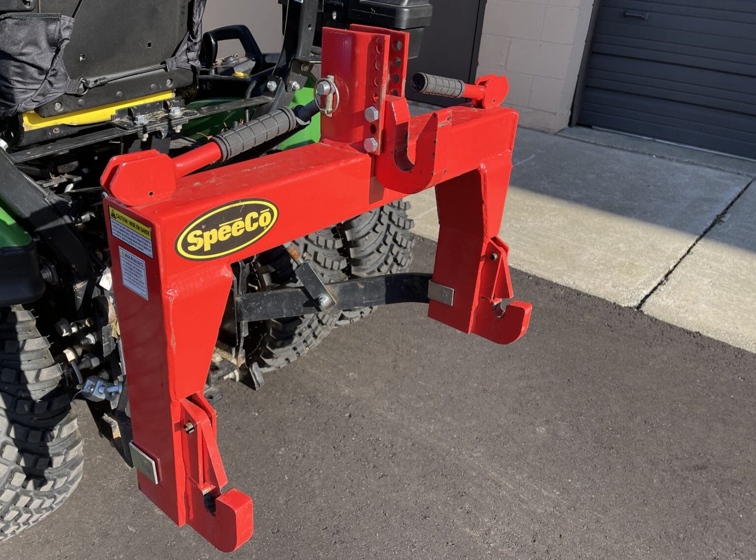 SpeeCo E-Hitch Quick Hitch for Cat I 3-Pt- Good Works Tractors