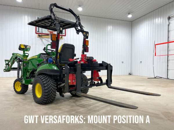 Pallet Forks For 3-Pt Hitch and Front-End Loader GWT Versaforks - Good ...