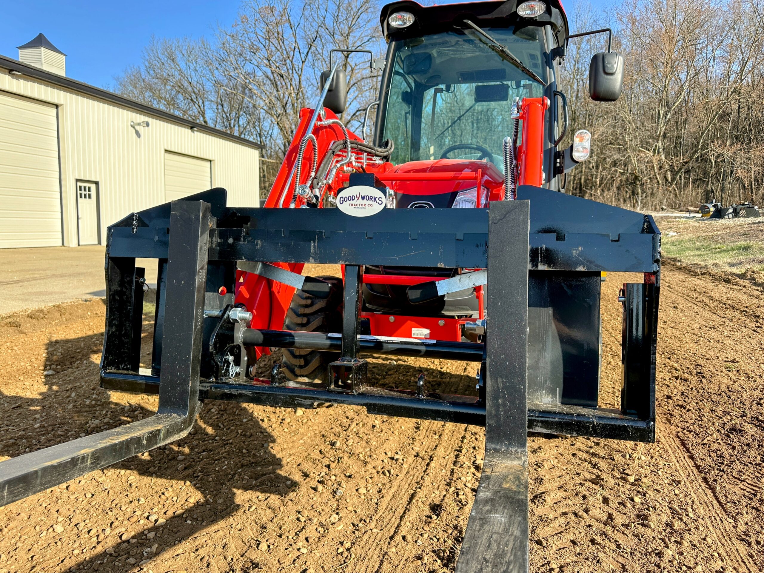 Pallet Forks For 3-Pt Hitch and Front-End Loader GWT Versaforks - Good ...