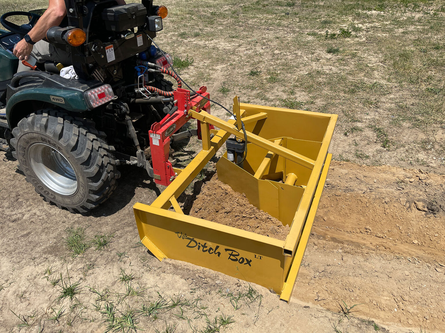 Ditch Digging Box Blade for Tractors | The Ditch Box
