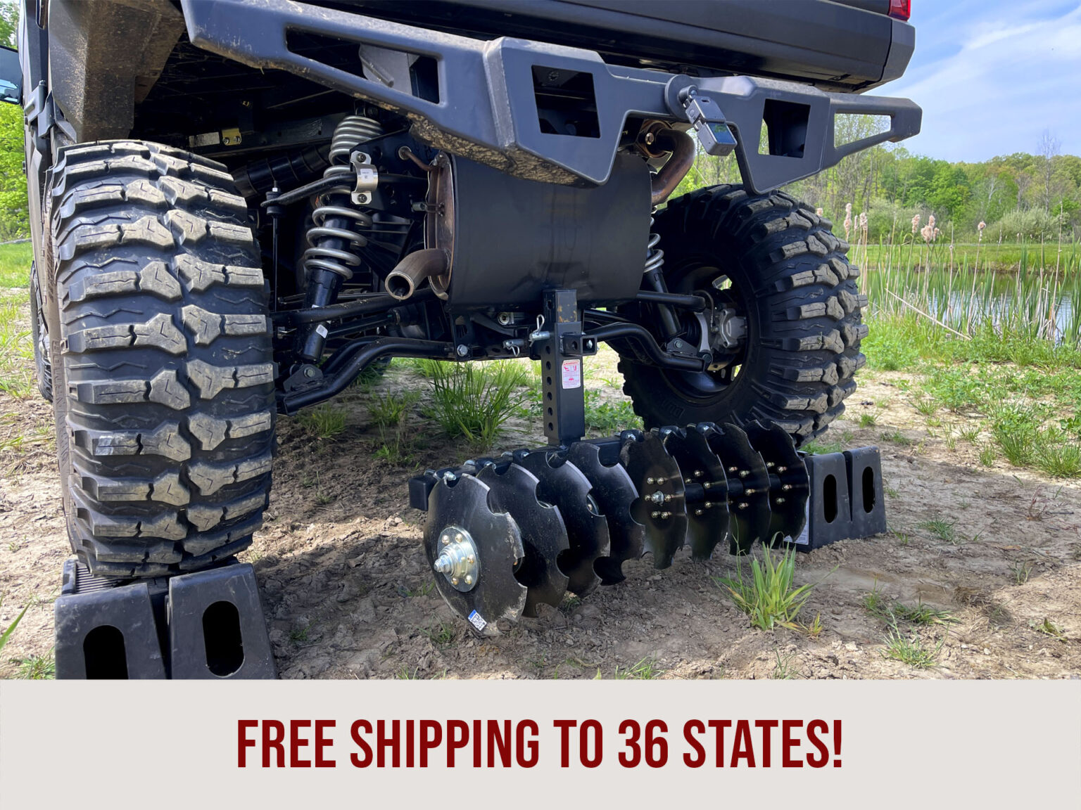 Battle Armor Big Buck Food Plot Plow Disc - Good Works Tractors