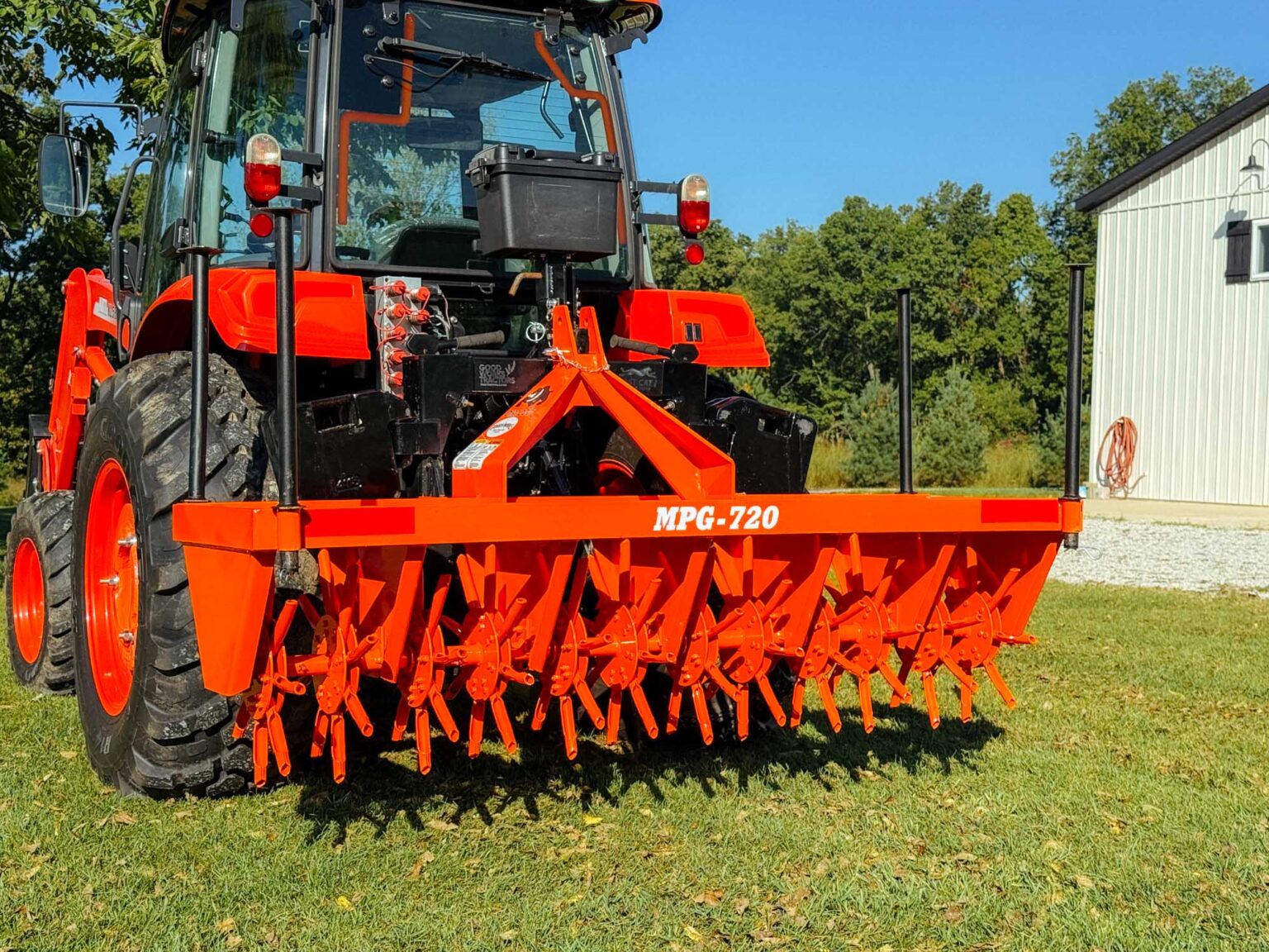 3-Point Aerator (Plugger) for Tractors | Dirt Dog Plugger