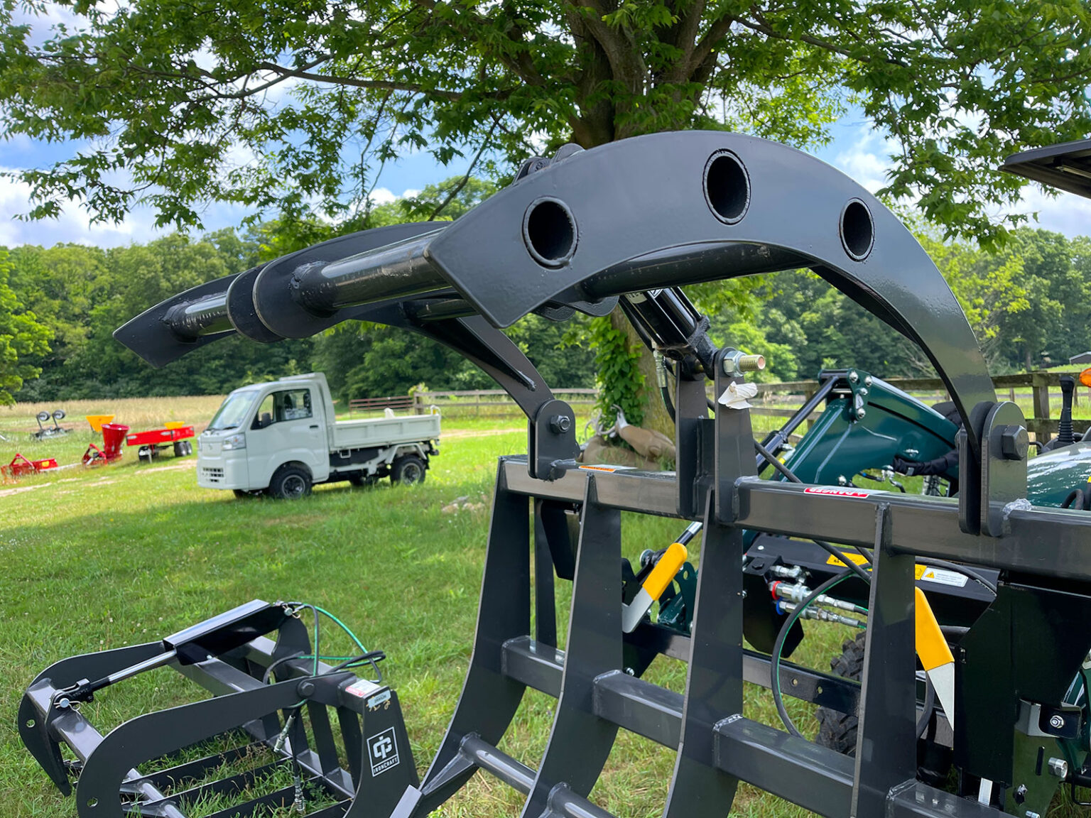 Buy Compact Grapple Rake IronCraft - Good Works Tractors