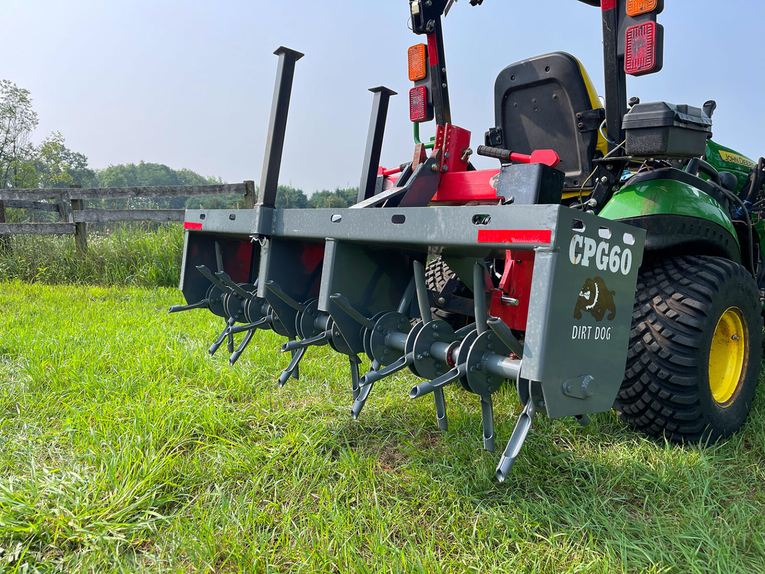 3-Point Aerator (Plugger) for Tractors | Dirt Dog Plugger