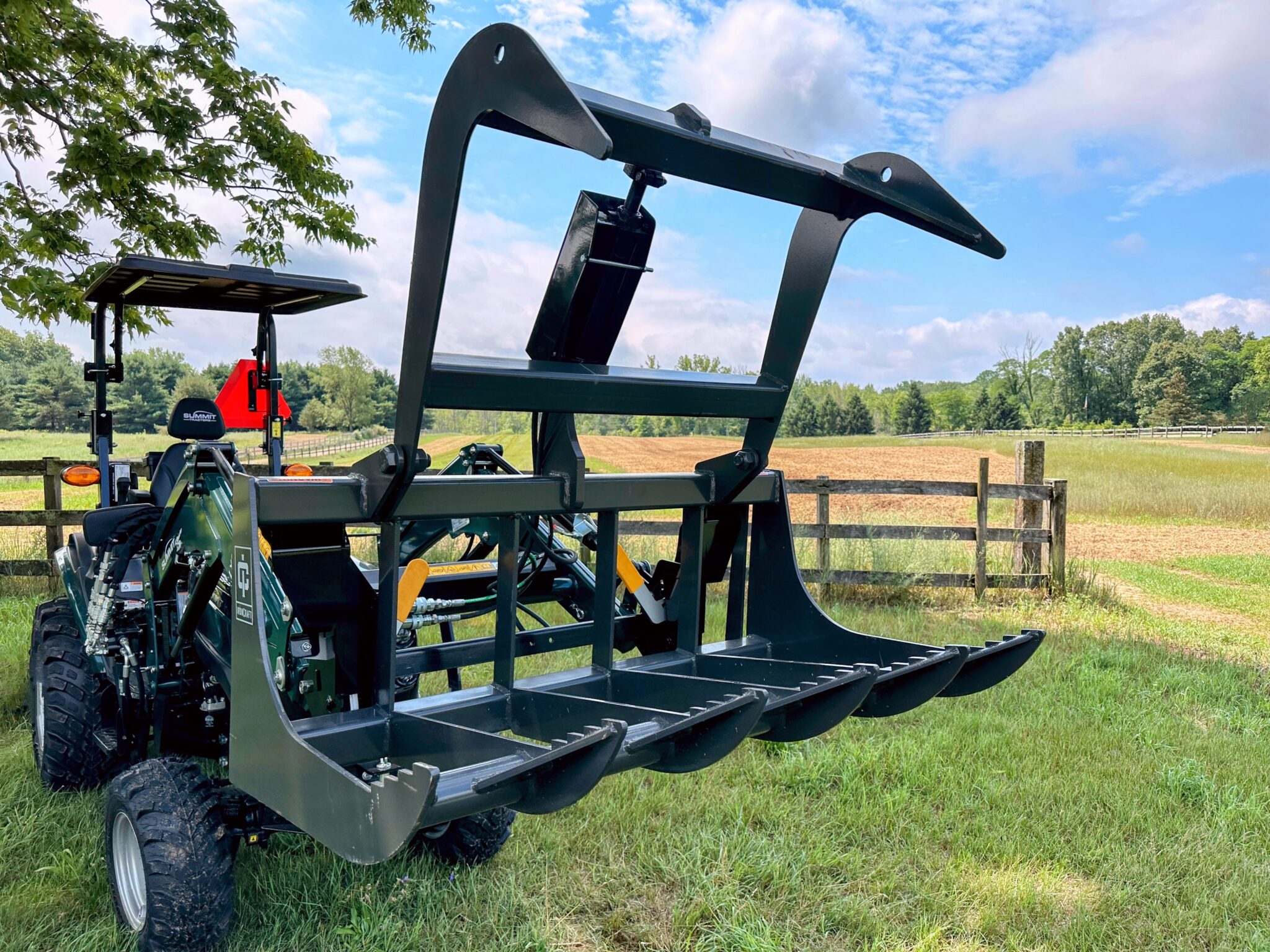 Root Grapple For Tractors | IronCraft