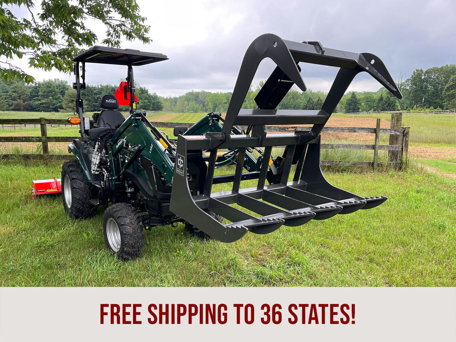 IronCraft Economy Root Grapple - Good Works Tractors