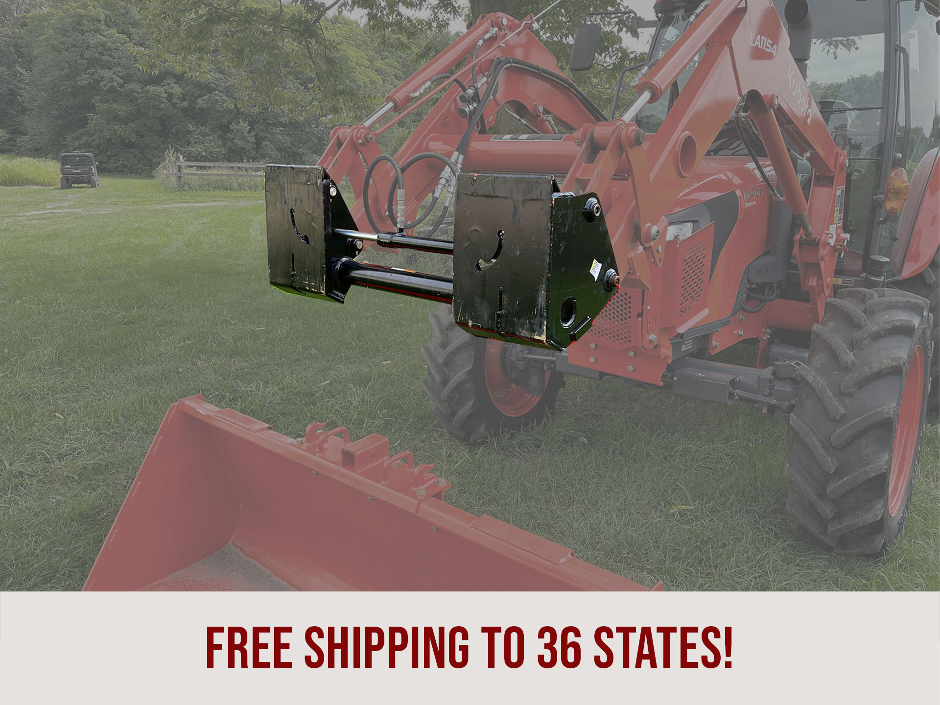 HLA Hydraulic Skidsteer Quick Attach Plate - Good Works Tractors