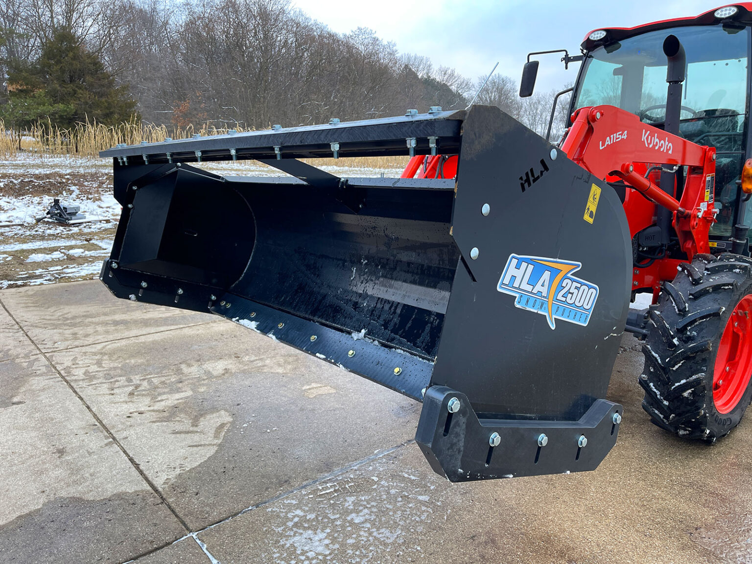 HLA 2500 Snow Pusher - Good Works Tractors