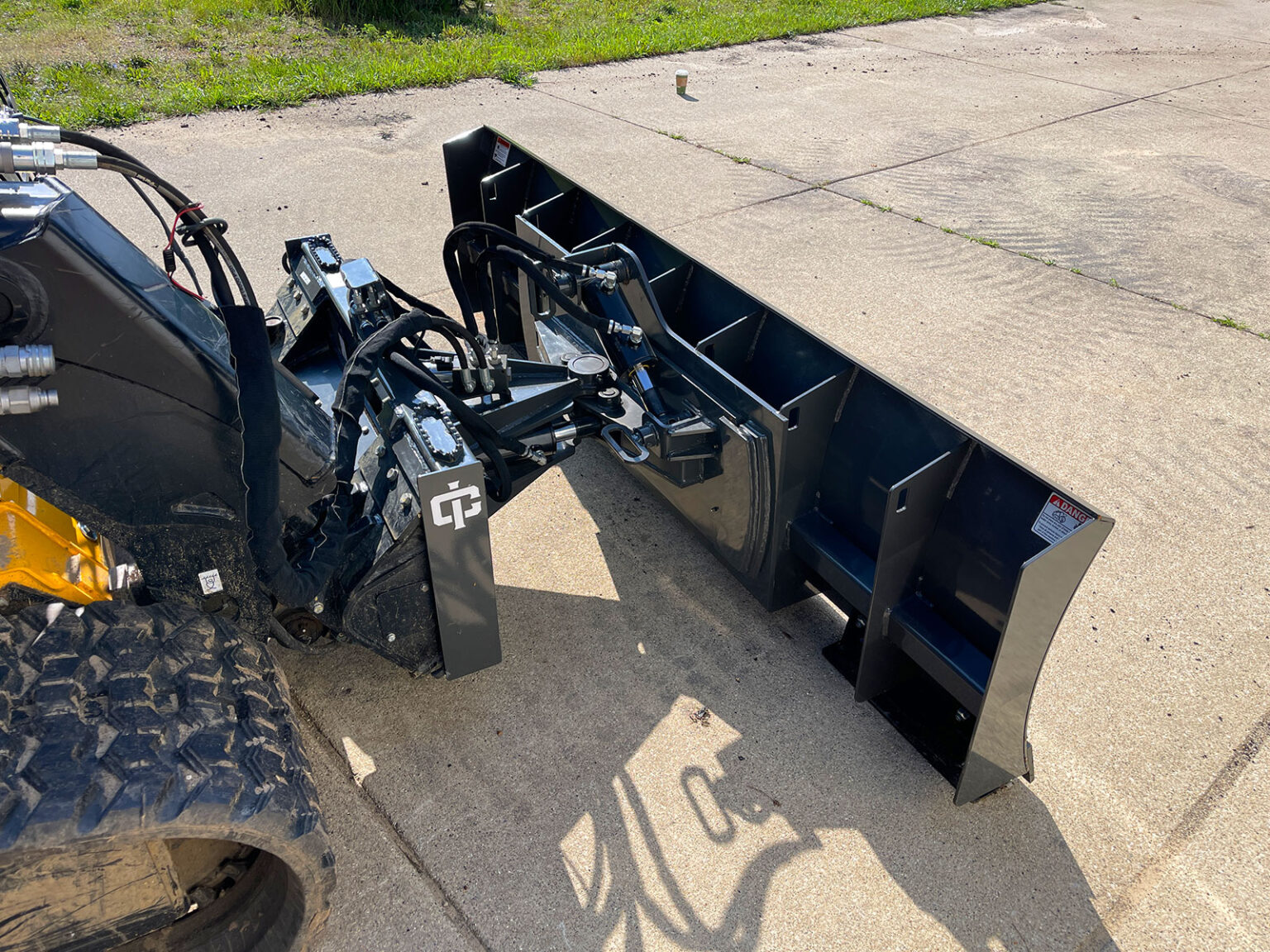 4-Way & 6-Way Articulating Dozer Blade for Skid Steers | IronCraft