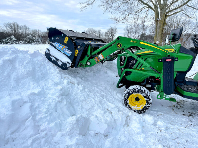 Snow Pushers for Compact Tractors | HLA 1500 Series