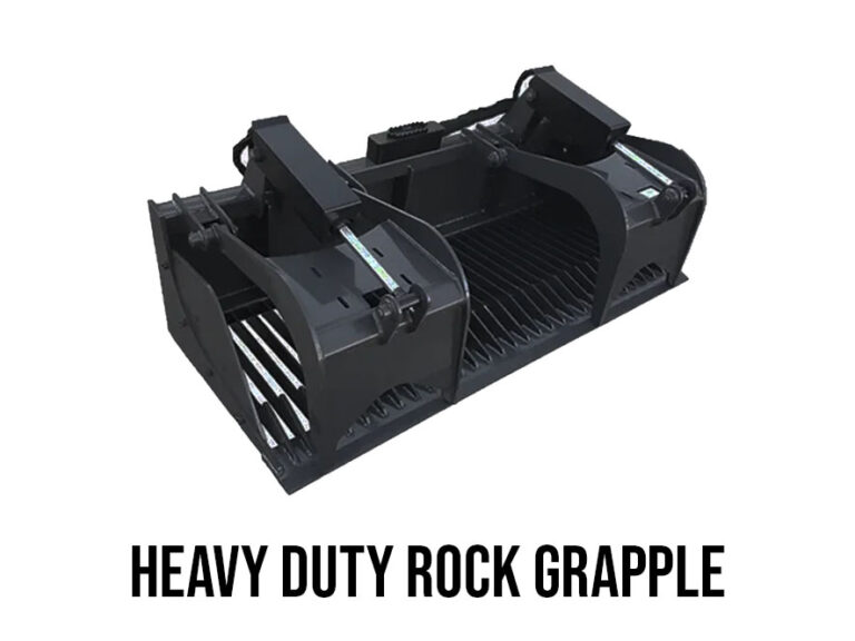 Rock Buckets & Grapples For Tractors | IronCraft Made in USA