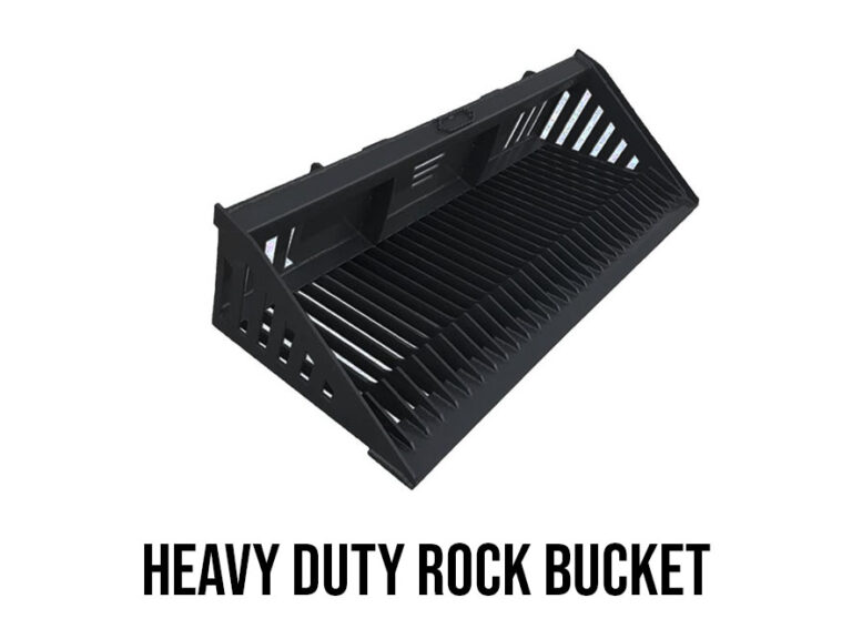 Rock Buckets & Grapples For Tractors | IronCraft Made in USA
