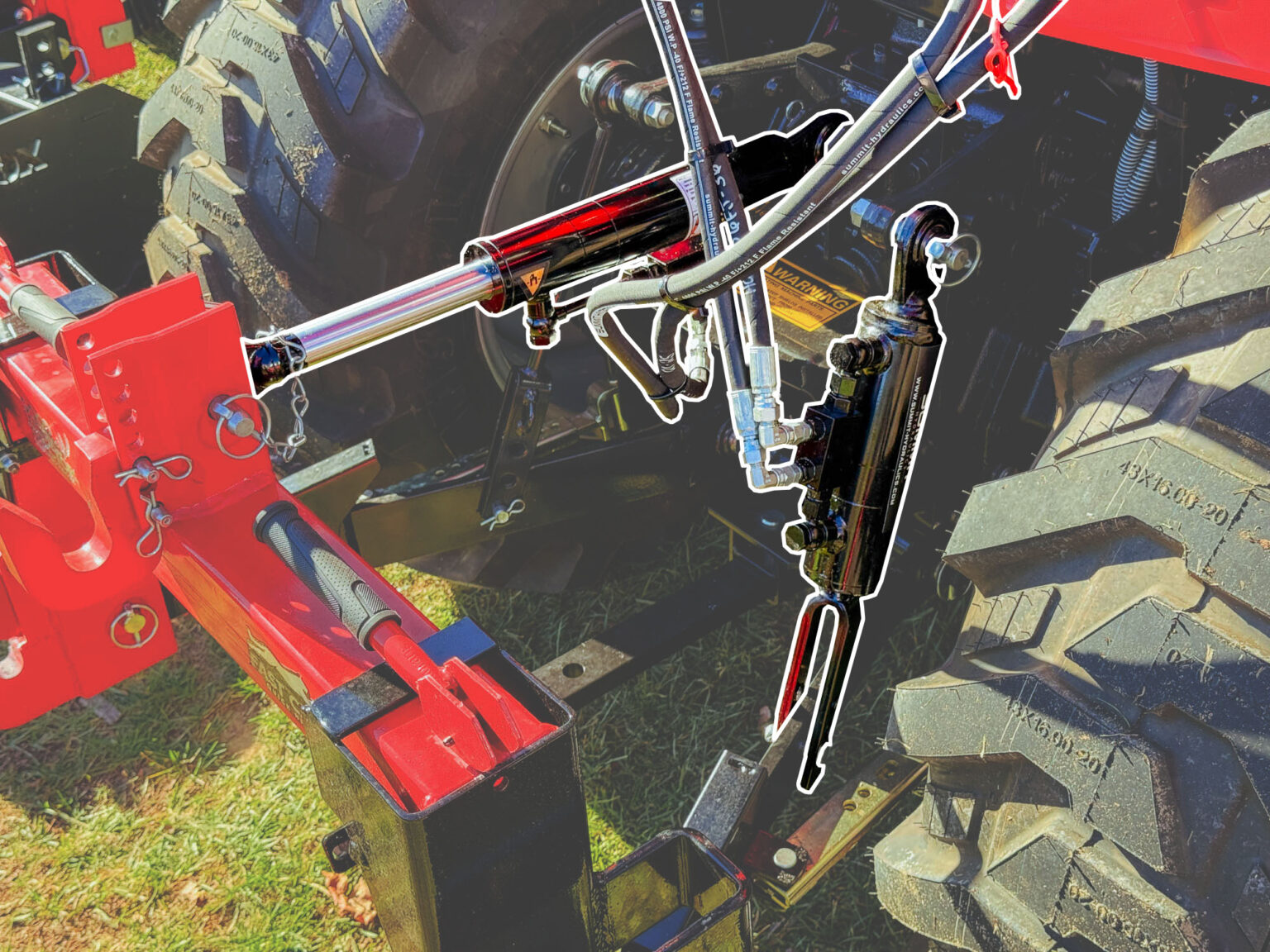 Hydraulic Top & Tilt Kit for Tractor 3-Point | Summit Hydraulics