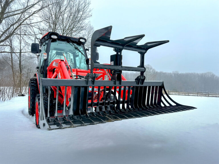 Rock Buckets & Grapples For Tractors | IronCraft Made in USA