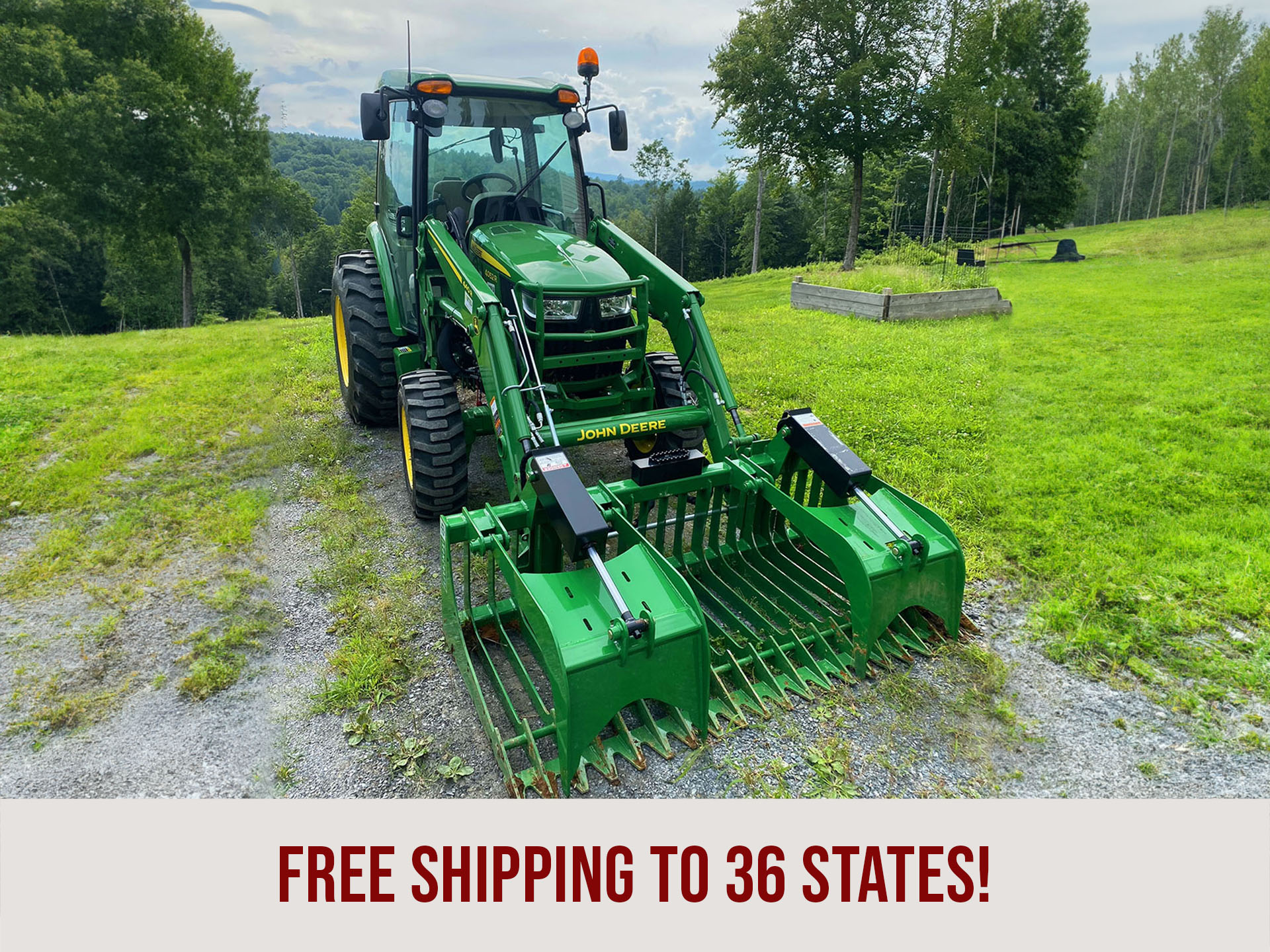 IronCraft Rock Bucket & Rock Grapple - Good Works Tractors