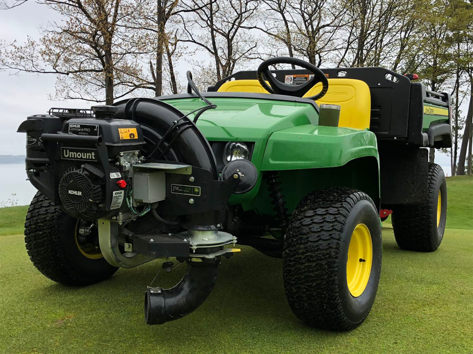 Leaf Blower for Tractors | Universal Mount, Self-Powered
