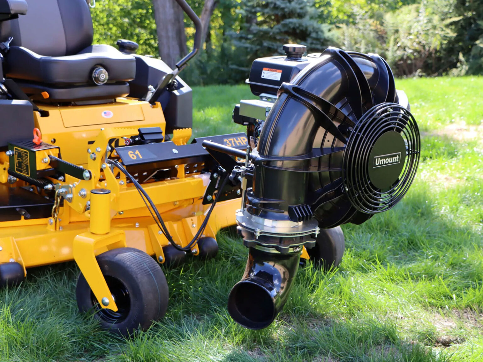 Leaf Blower for Tractors | Universal Mount, Self-Powered