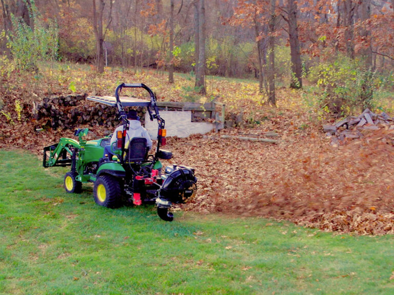 Buy U-Mount Tractor Mounted Leaf Blower - Good Works Tractors