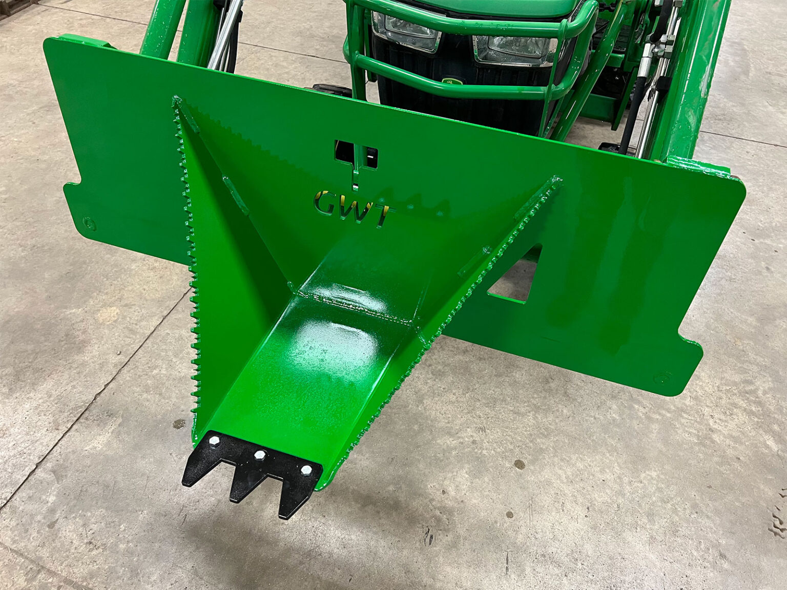 Stump Bucket for Small Tractors Limited Edition Green GWT Mini Wrecker ...