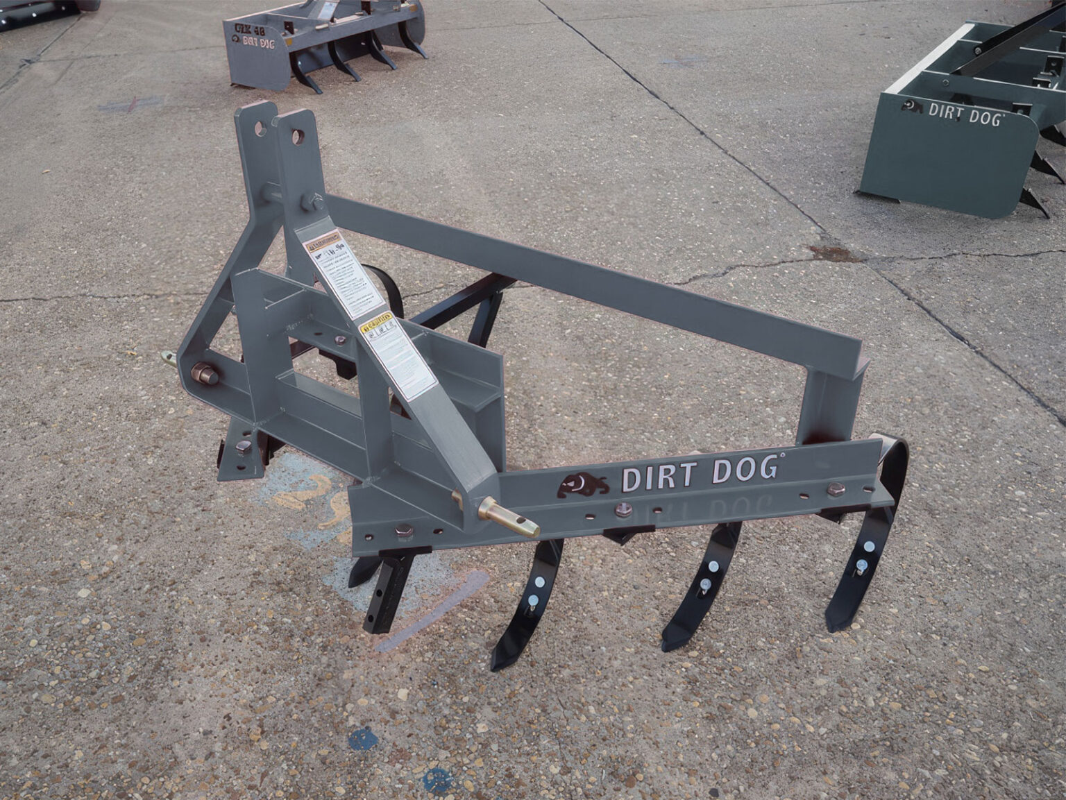 Single Row Cultivator for 3-Point | Dirt Dog