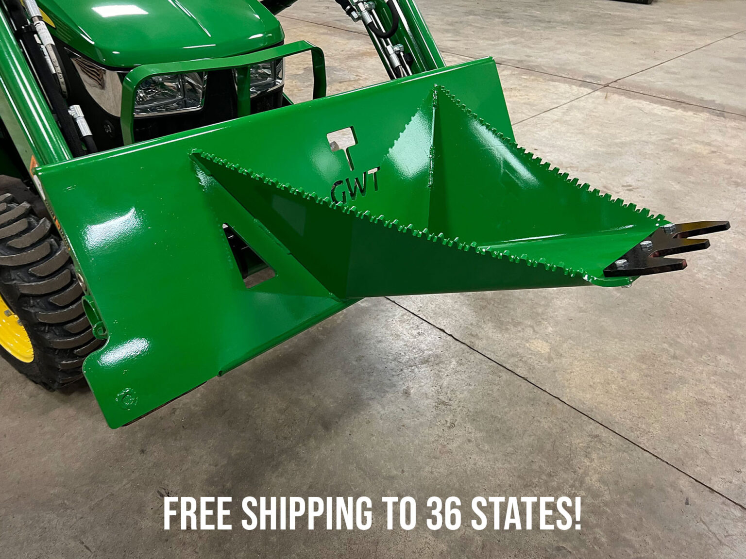 Stump Bucket for Tractors - GWT Heavy Duty Wrecker