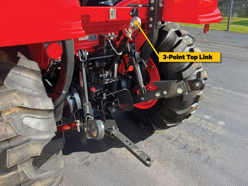 Connecting Pin for 3-Point Top Link to Attachments
