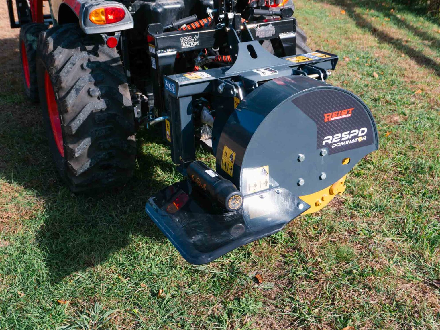 3-Point PTO Stump Grinder for Tractors | Reist R25PD