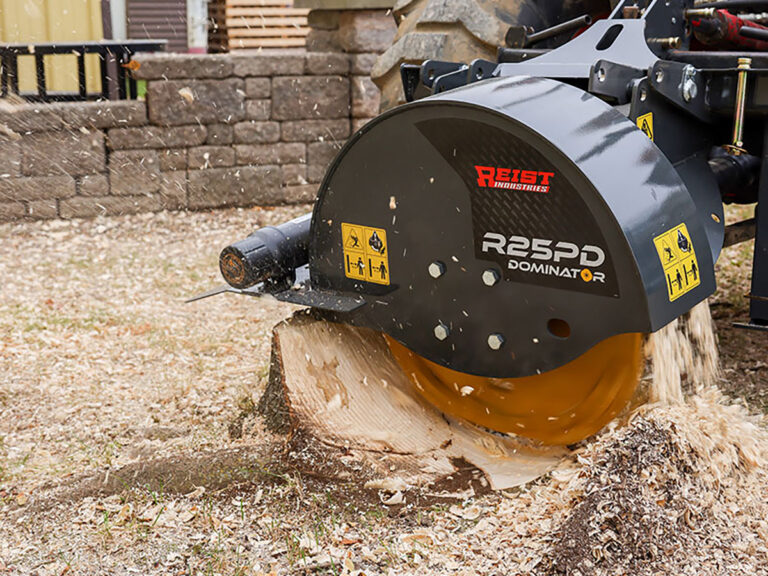 3-Point PTO Stump Grinder for Tractors | Reist R25PD