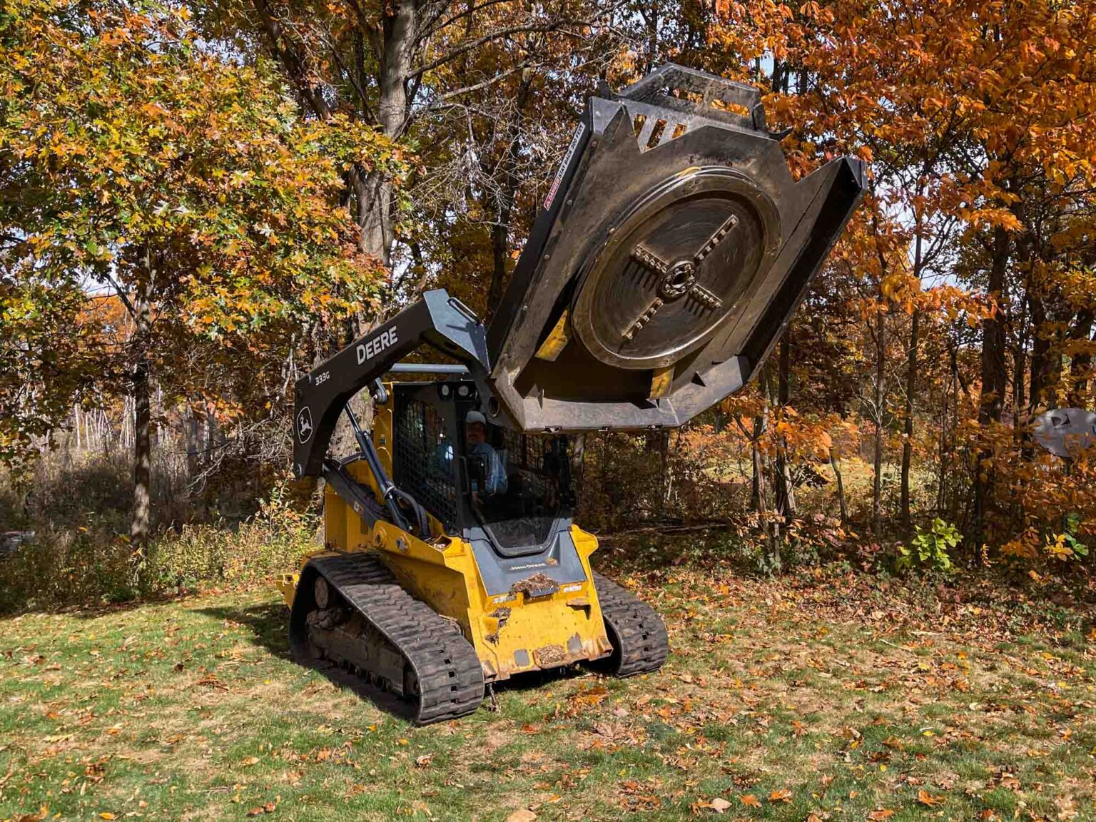Severe Duty Brush Cutter for Skid Steer | IronCraft