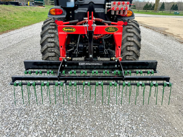 Heavy Duty 3-Point Dethatcher | CMP Attachments