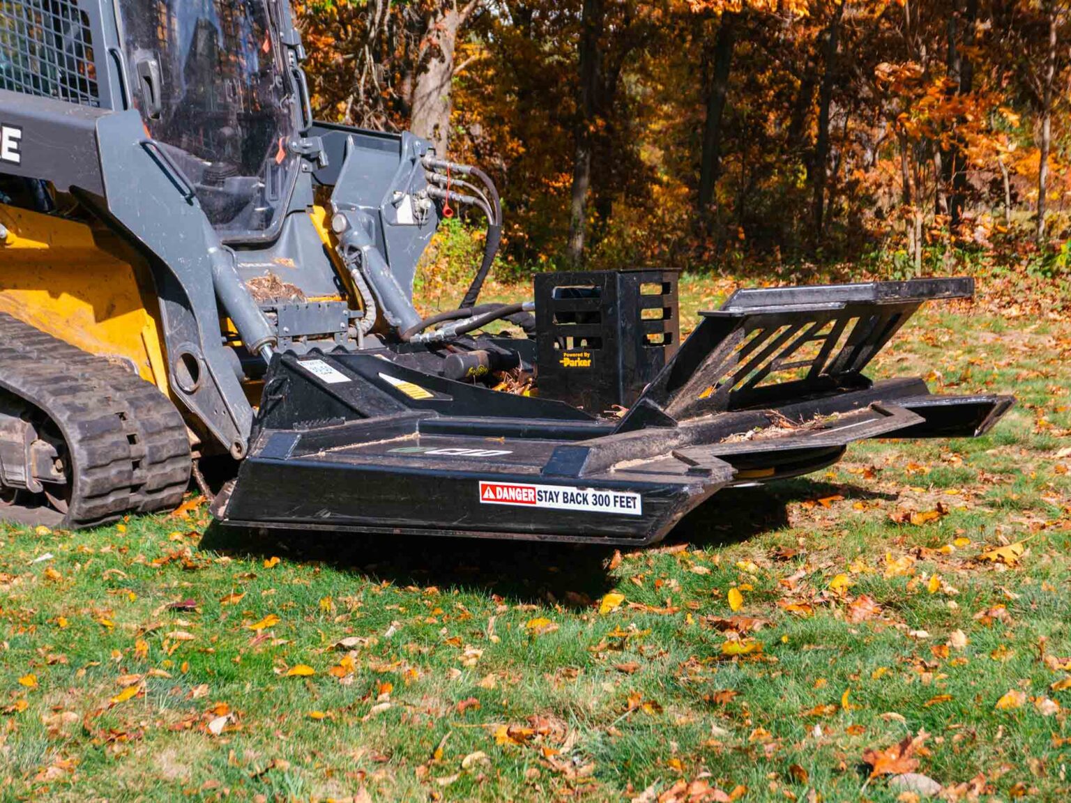 Severe Duty Brush Cutter for Skid Steer | IronCraft