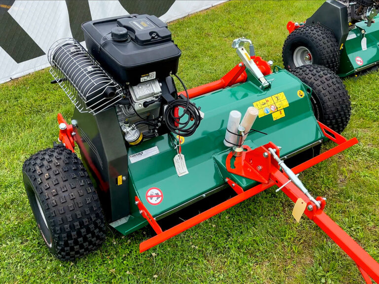 Flail Mower for ATVs | Heavy Duty, Self-Powered, Offset
