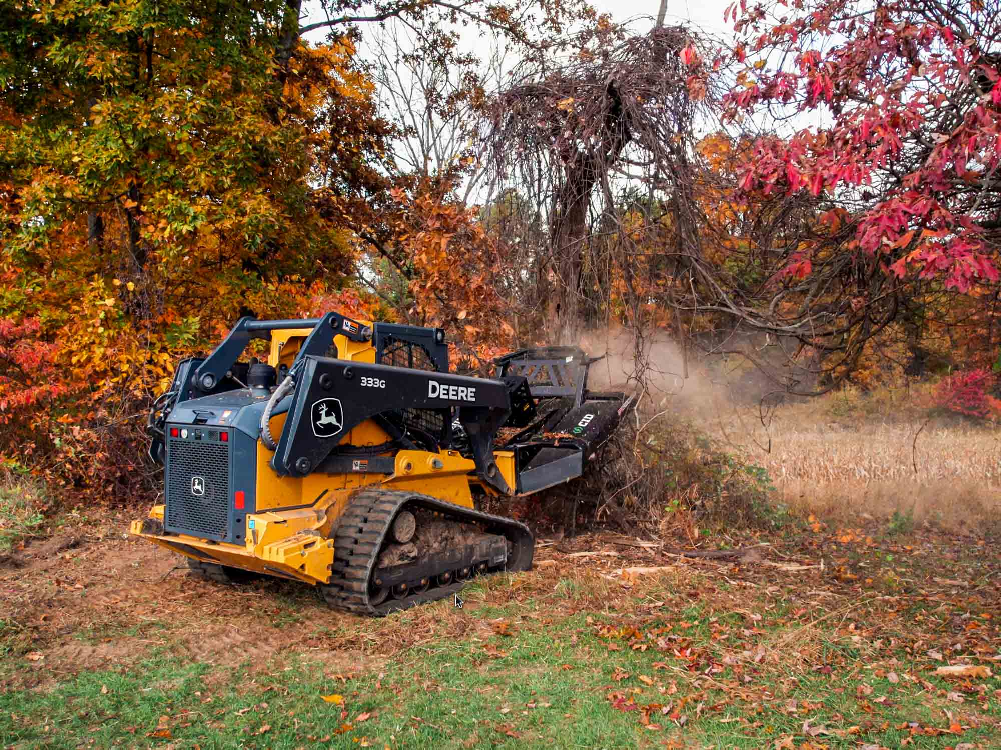 Severe Duty Brush Cutter for Skid Steer | IronCraft