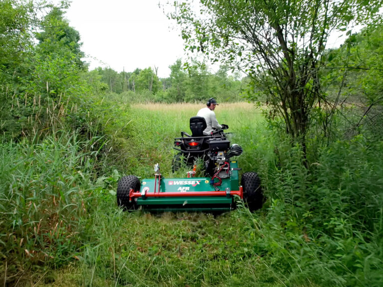 Flail Mower for ATVs | Heavy Duty, Self-Powered, Offset