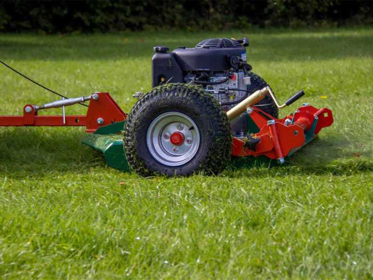 Self-Powered, Offset Brush Mower for ATV's & UTV's | Wessex