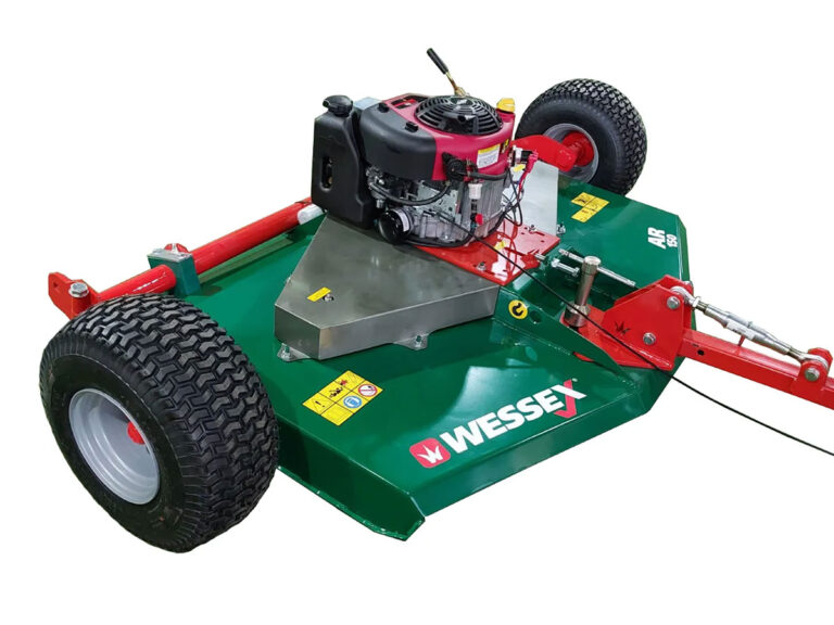 Self-Powered, Offset Brush Mower for ATV's & UTV's | Wessex