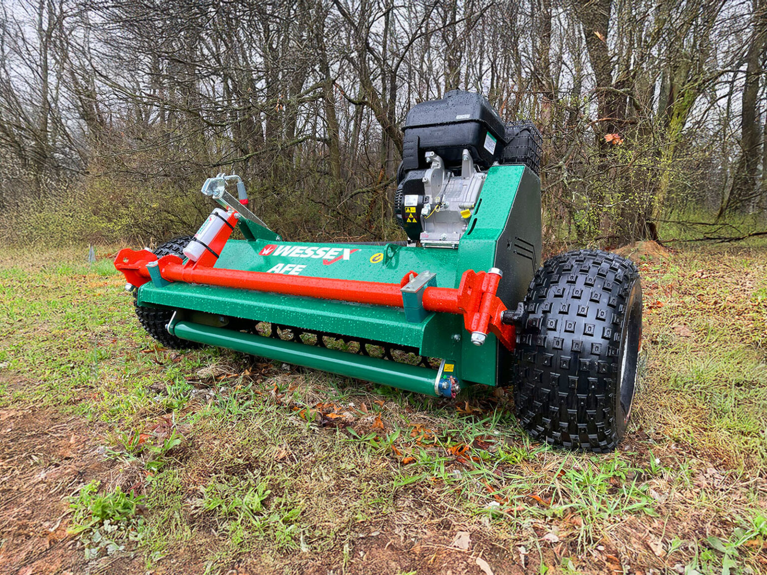 Self-Powered, Offset Flail Mower for ATV's & UTV's | Wessex AFE