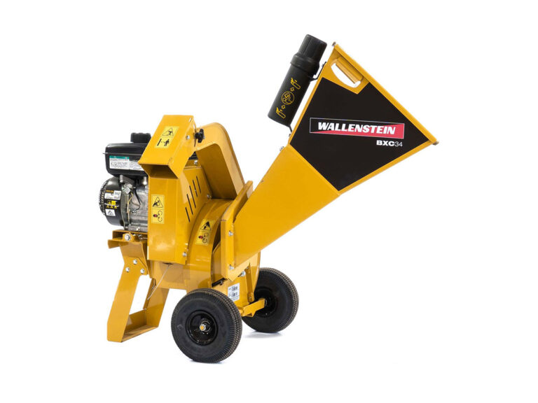 Gravity-Fed, Portable, Self-Powered Wood Chipper | Wallenstein