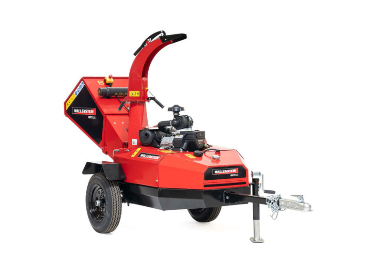Gravity-Fed, Self-Powered Wood Chipper | Wallenstein