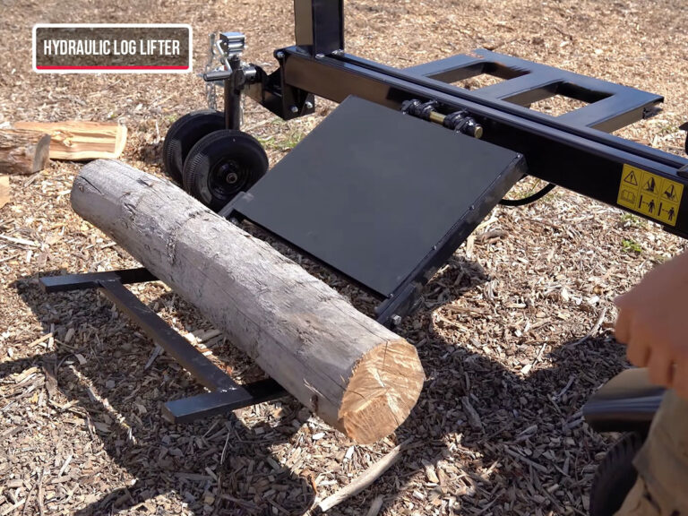 25 Ton Self-Powered Horizontal Log Splitter | Wallenstein