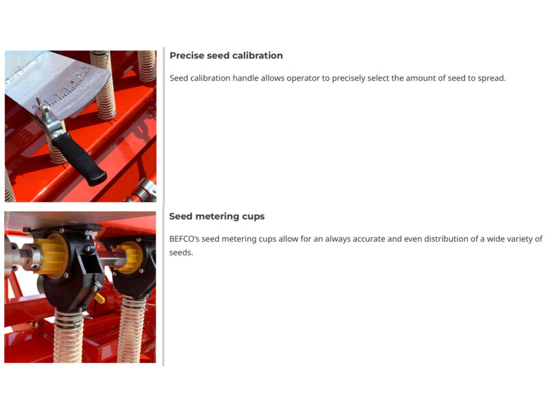 3-Point Seeder for Tractor, BEFCO SRT | Good Works Tractors
