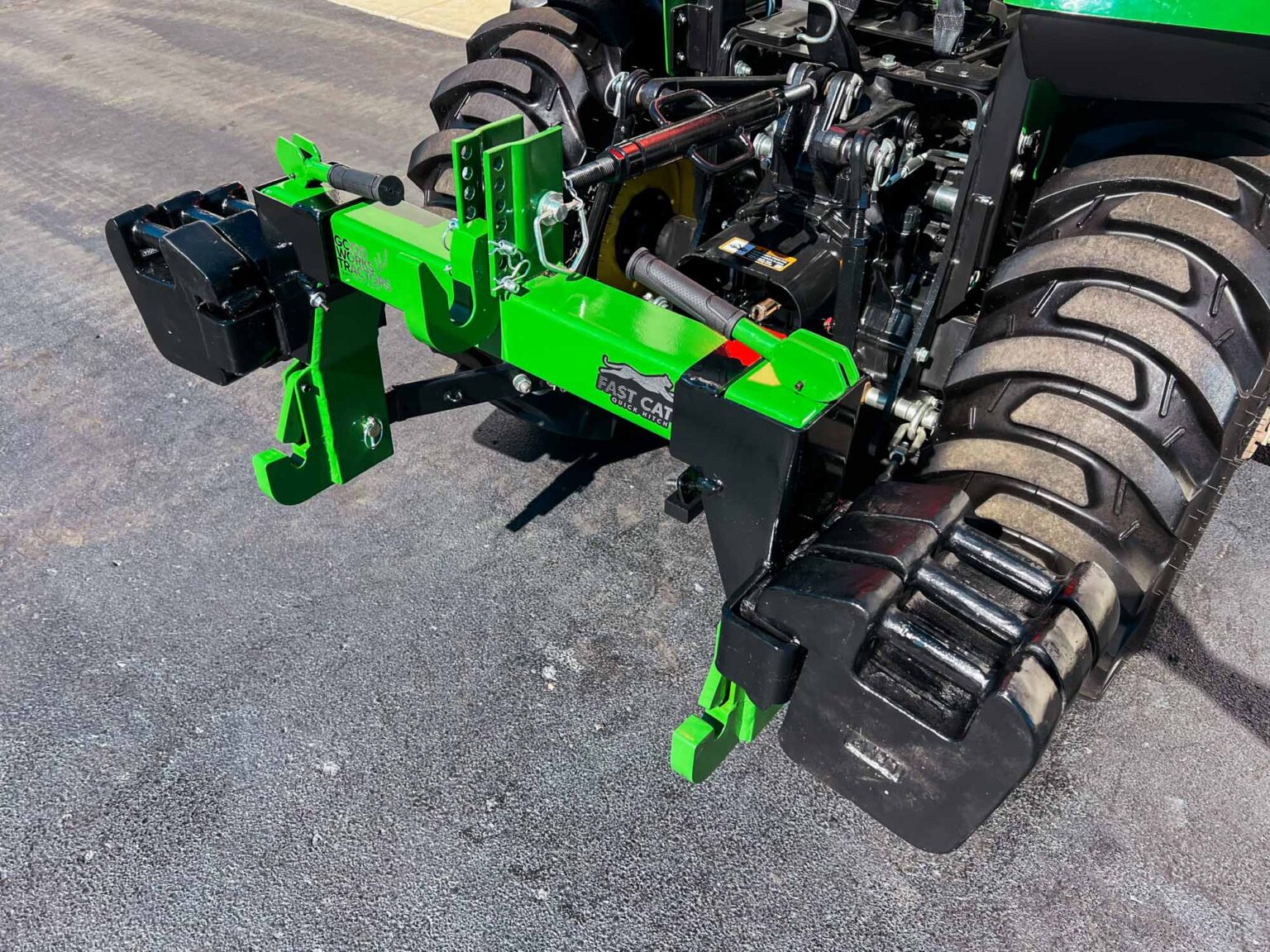 Weight Brackets for your 3-Point | Quick Hitch Hangers